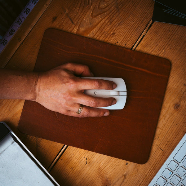 Mouse and Desk Pads: Elevate Your Office Experience - Popov Leather®