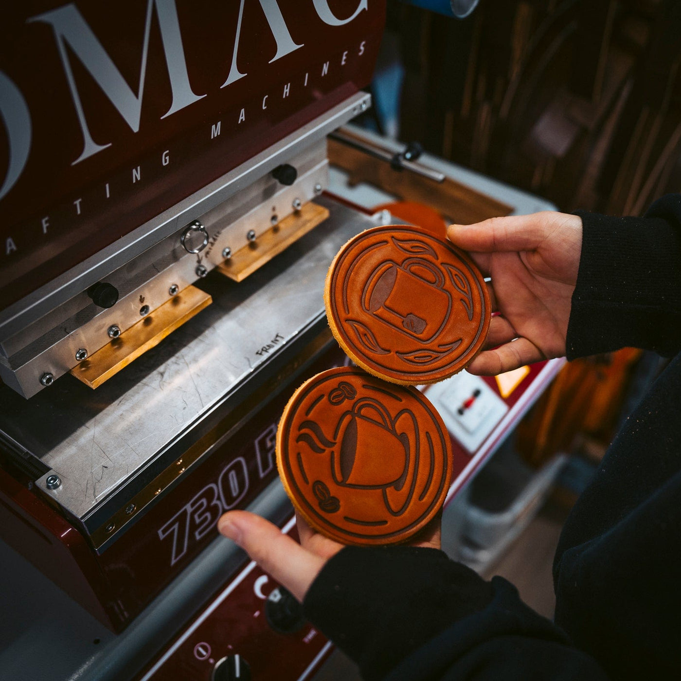 Customized Leather Coasters in Bulk: Elevate Your Brand