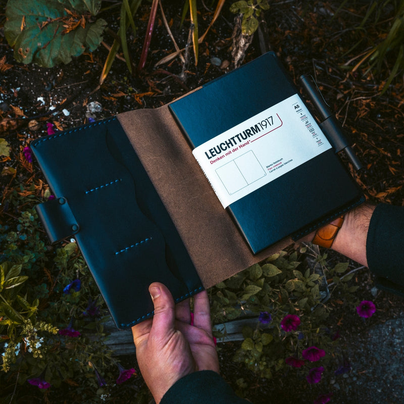 Leather Notebook Covers - Handcrafted in Nelson BC, Canada