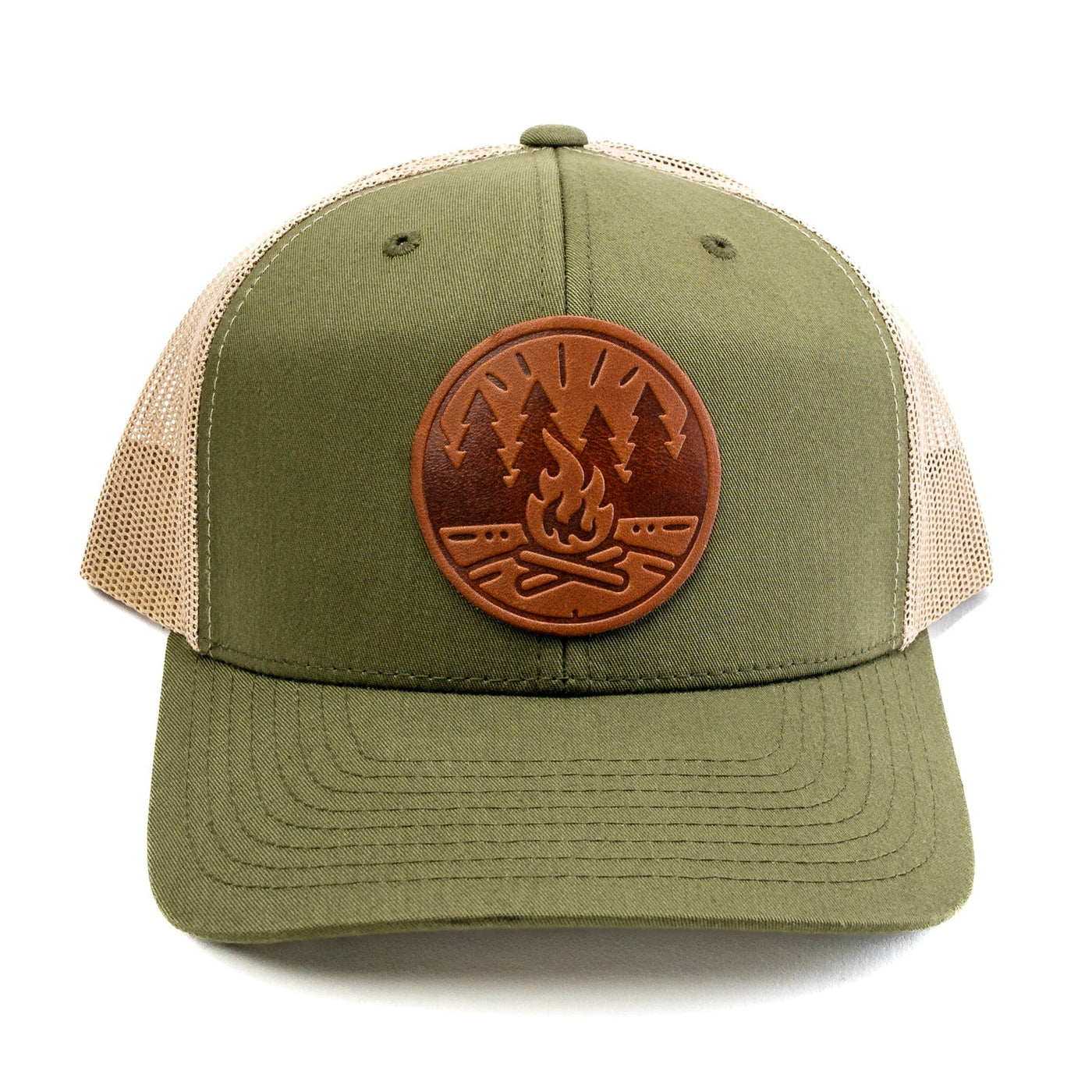 Campfire Trucker Hat - Popov Leather®