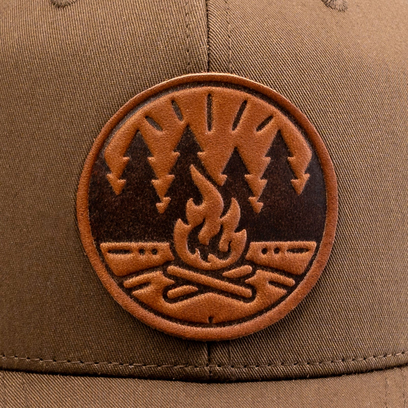 Campfire Trucker Hat - Popov Leather®