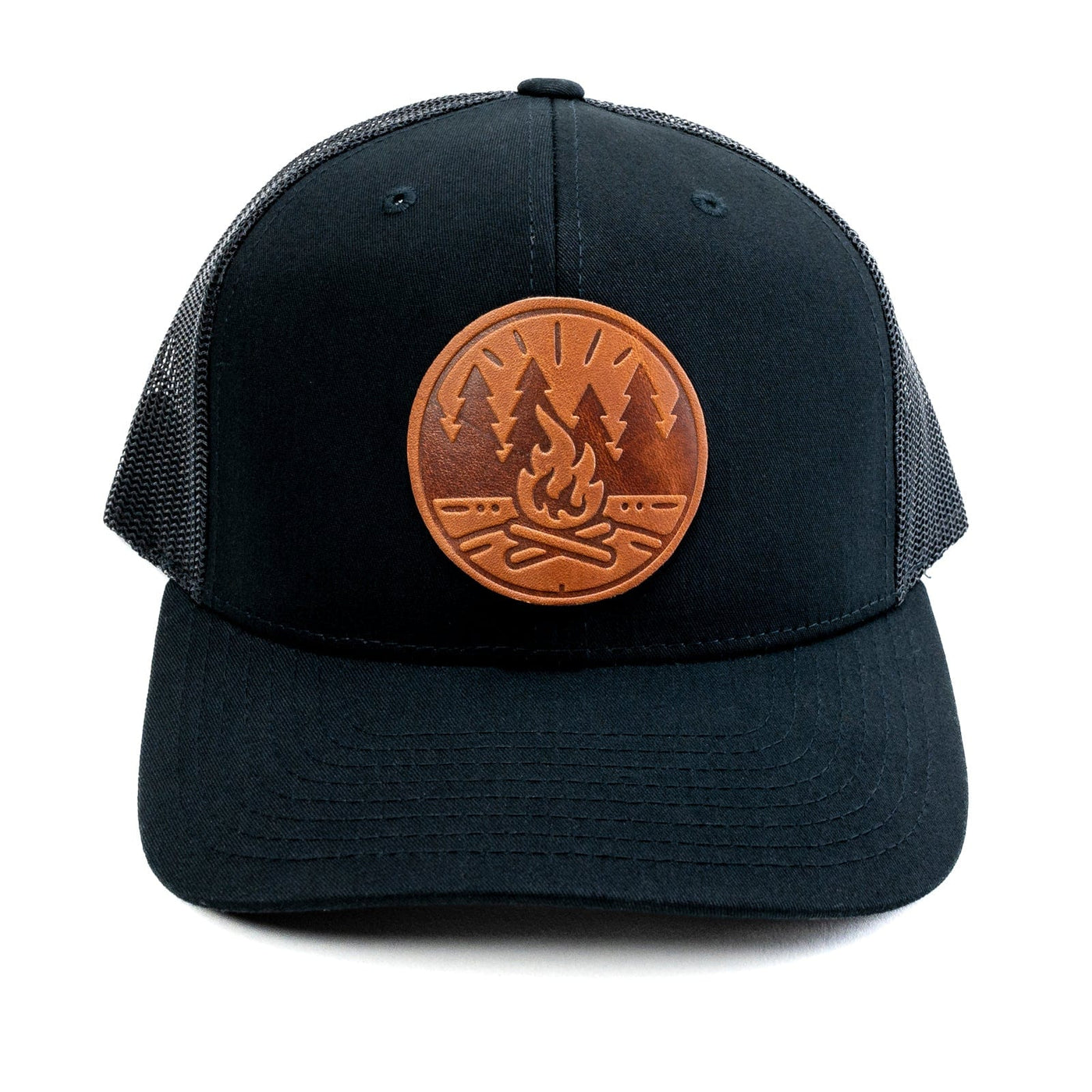 Trucker Hat - Campfire - Coyote Brown - Popov Leather®