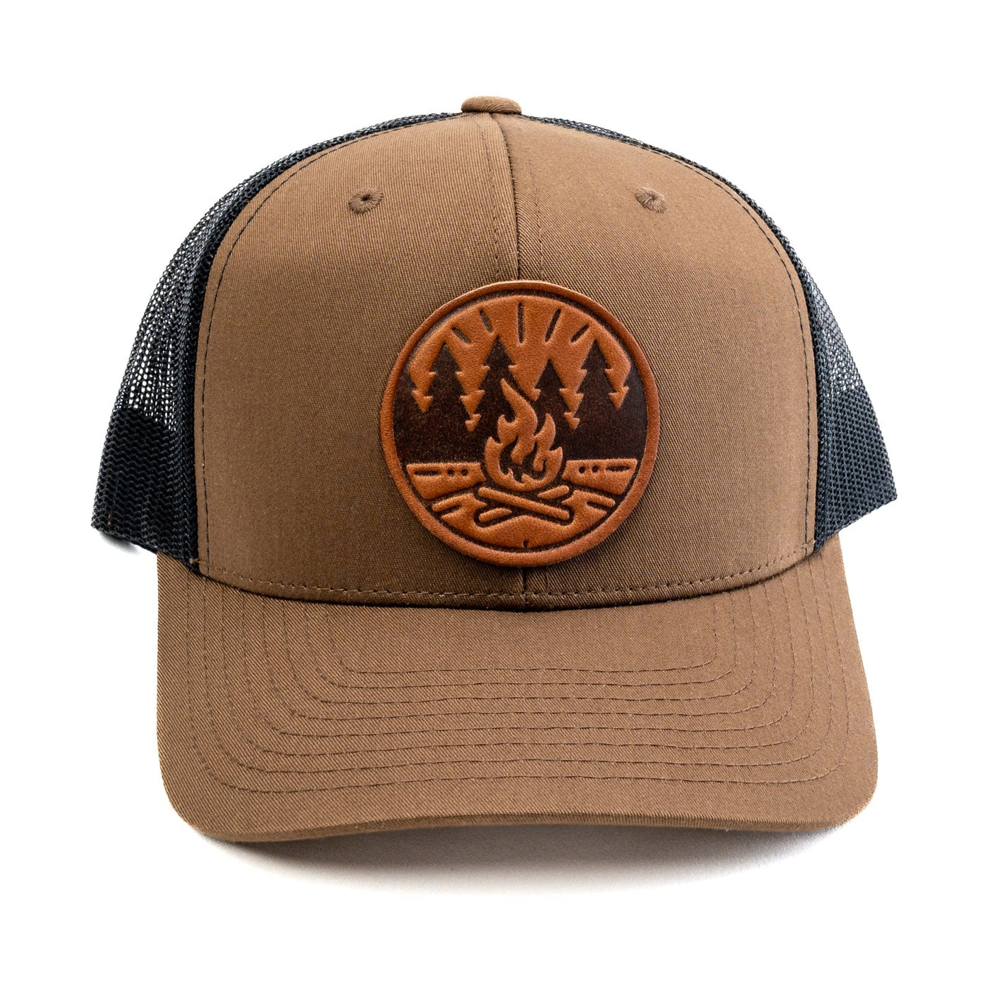 Trucker Hat - Campfire - Charcoal - Popov Leather®