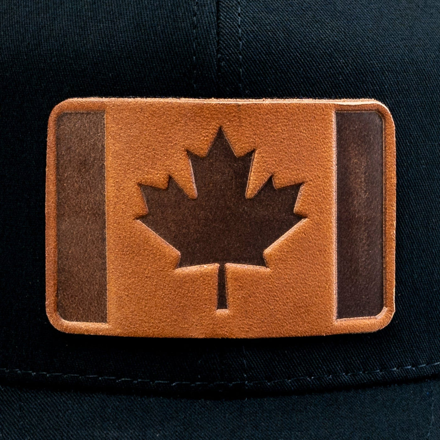 Canadian Flag Trucker Hat - Popov Leather®