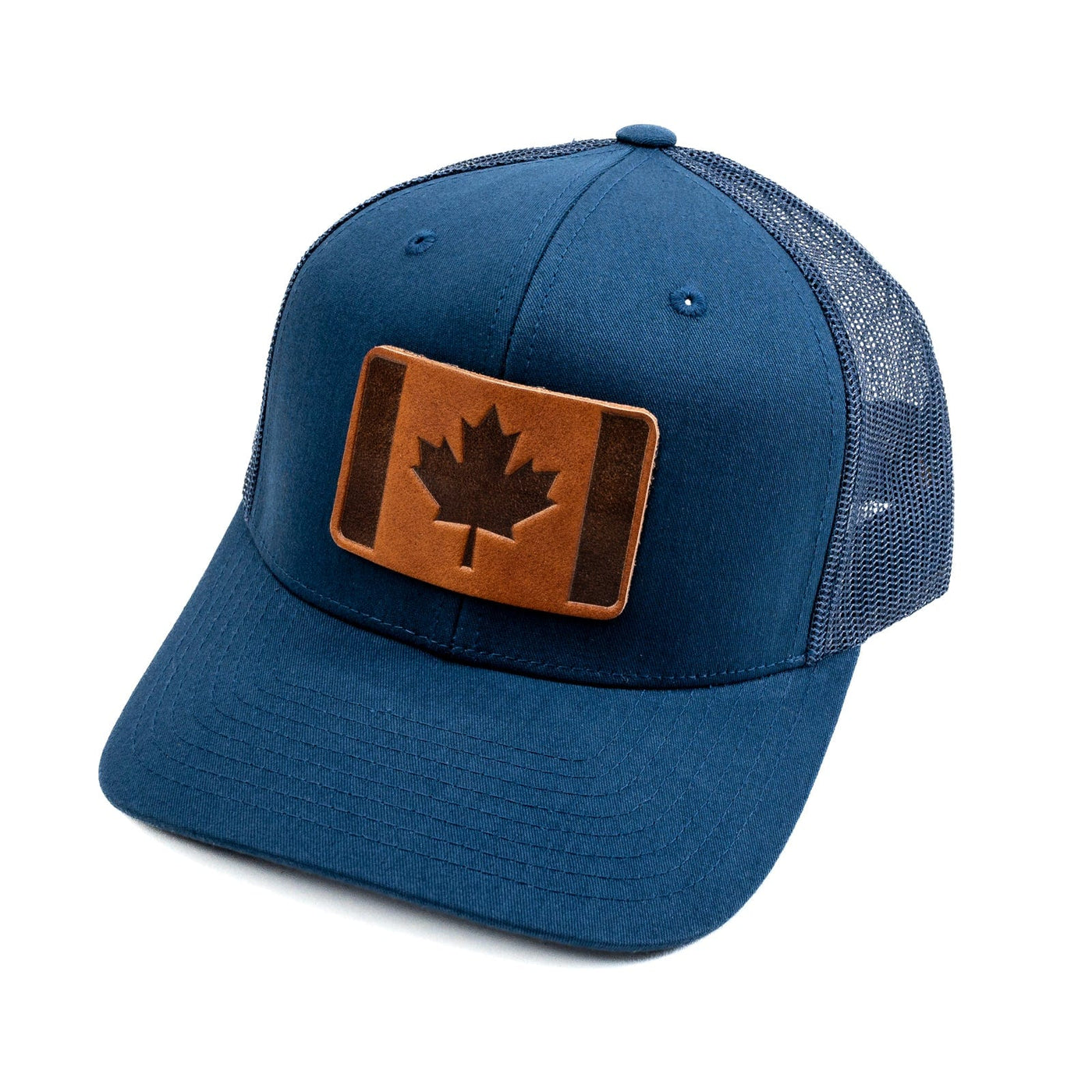 Canadian Flag Trucker Hat - Popov Leather®