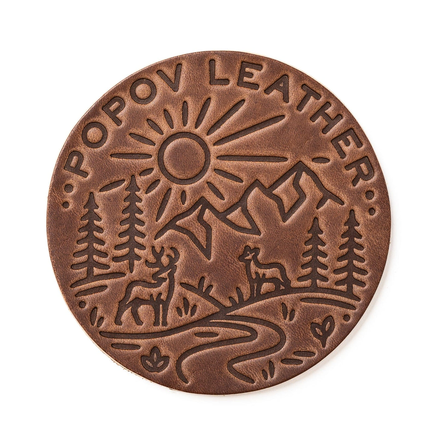 Leather Coasters: A Touch of Elegance for Your Table - Popov Leather®