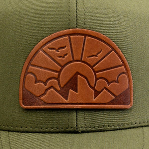 Trucker Hat - Good Morning - Coyote Brown - Popov Leather®