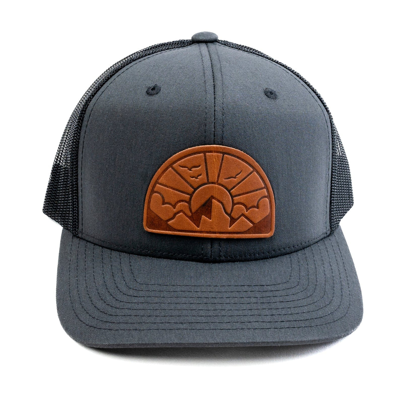 Trucker Hat - Good Morning - Charcoal - Popov Leather®