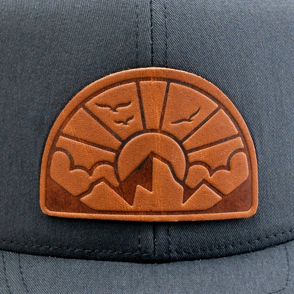Trucker Hat - Good Morning - Charcoal - Popov Leather®