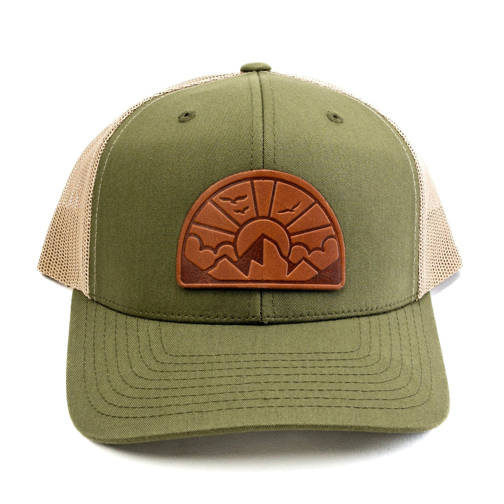Trucker Hat - Good Morning - Coyote Brown - Popov Leather®