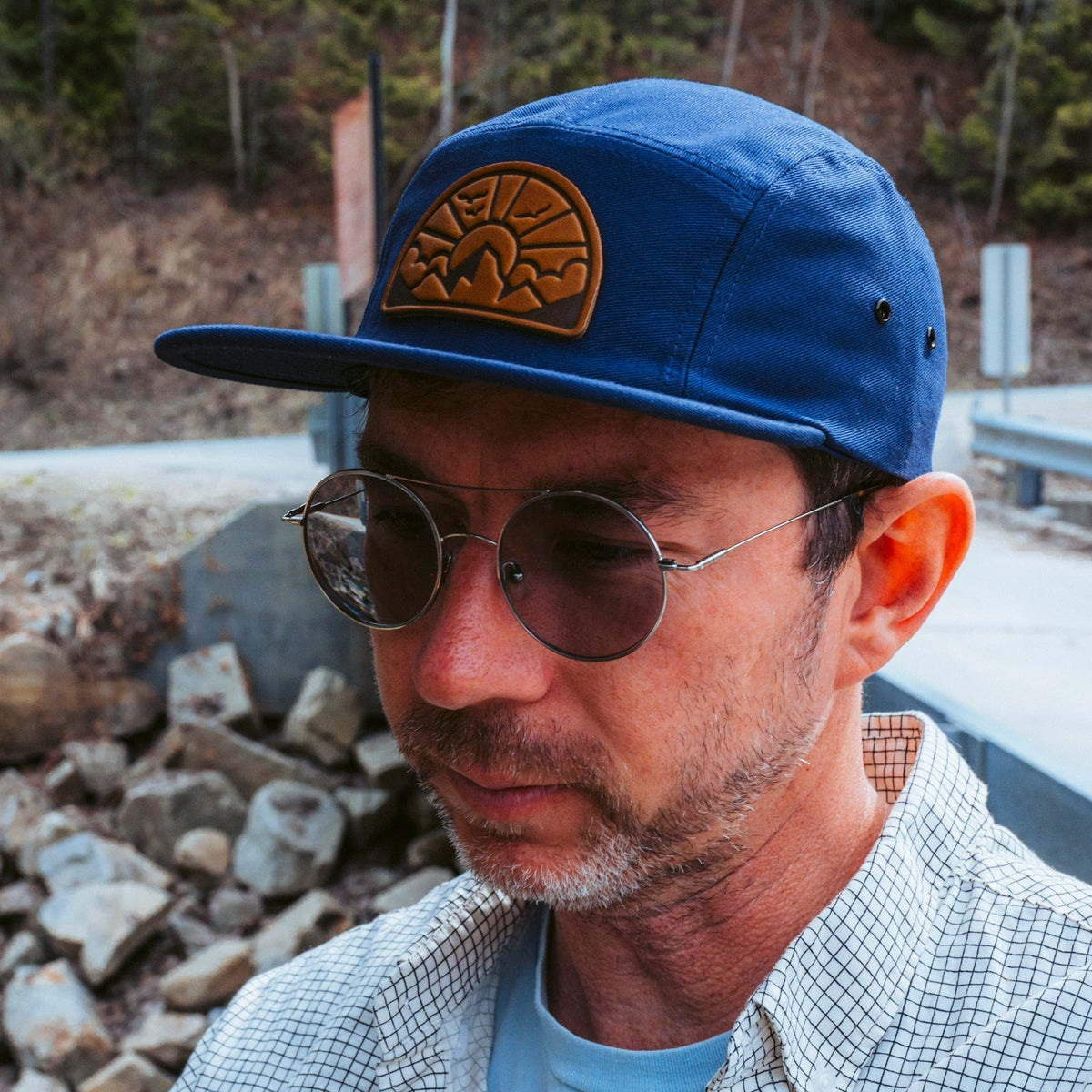 Good Morning Jockey Hat - Grey - Popov Leather®