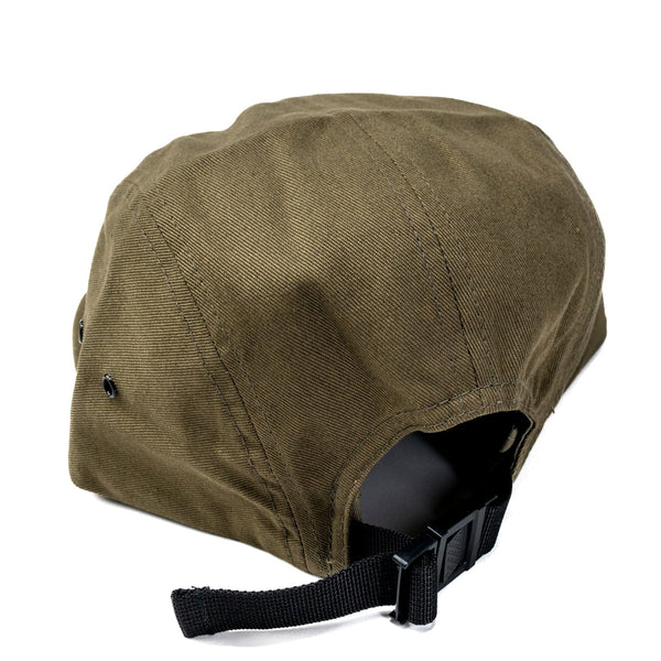 Jockey Hat - Howling Wolf - Olive - Popov Leather®