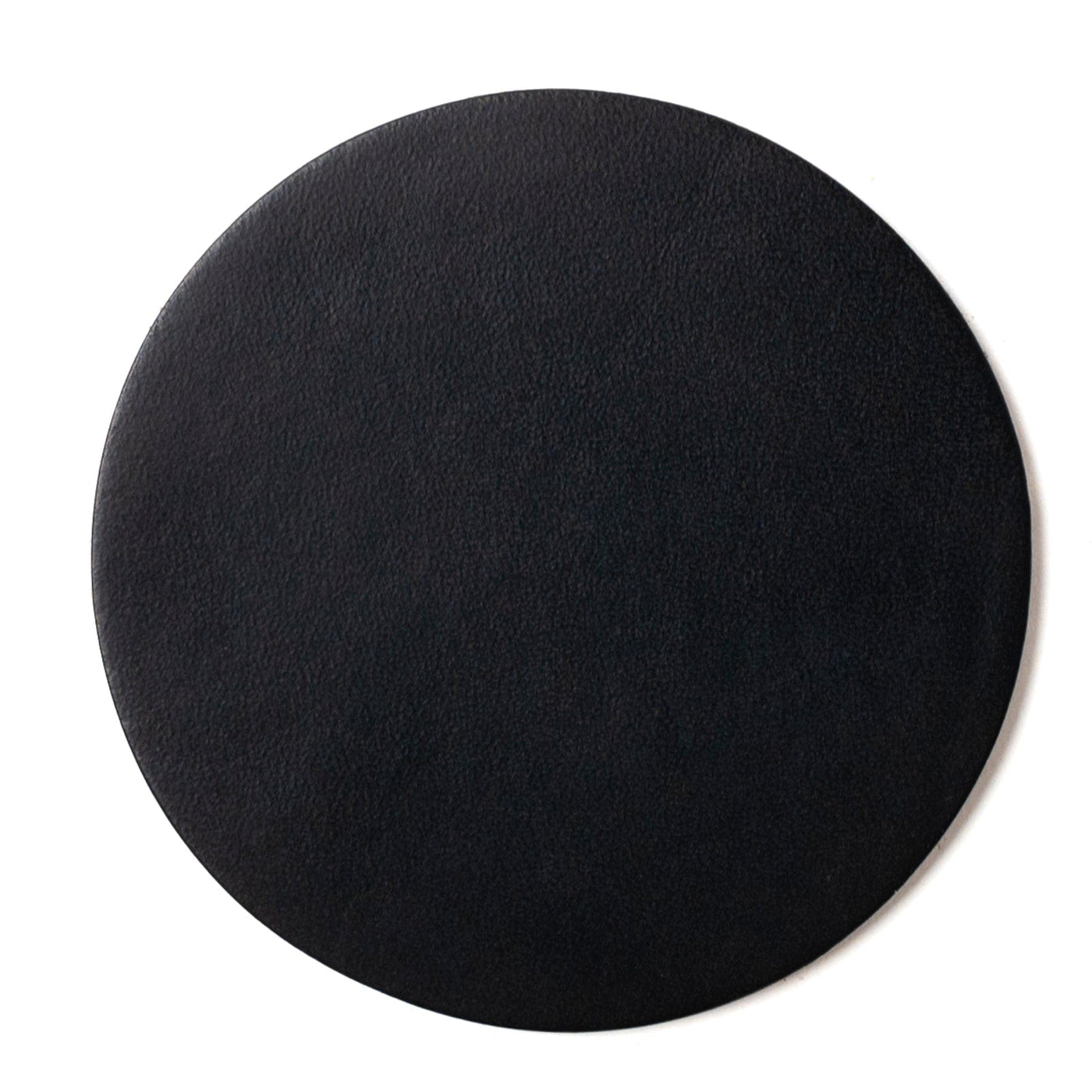 Black Leather Coaster: Round, Durable, and Designed for Elegance ...