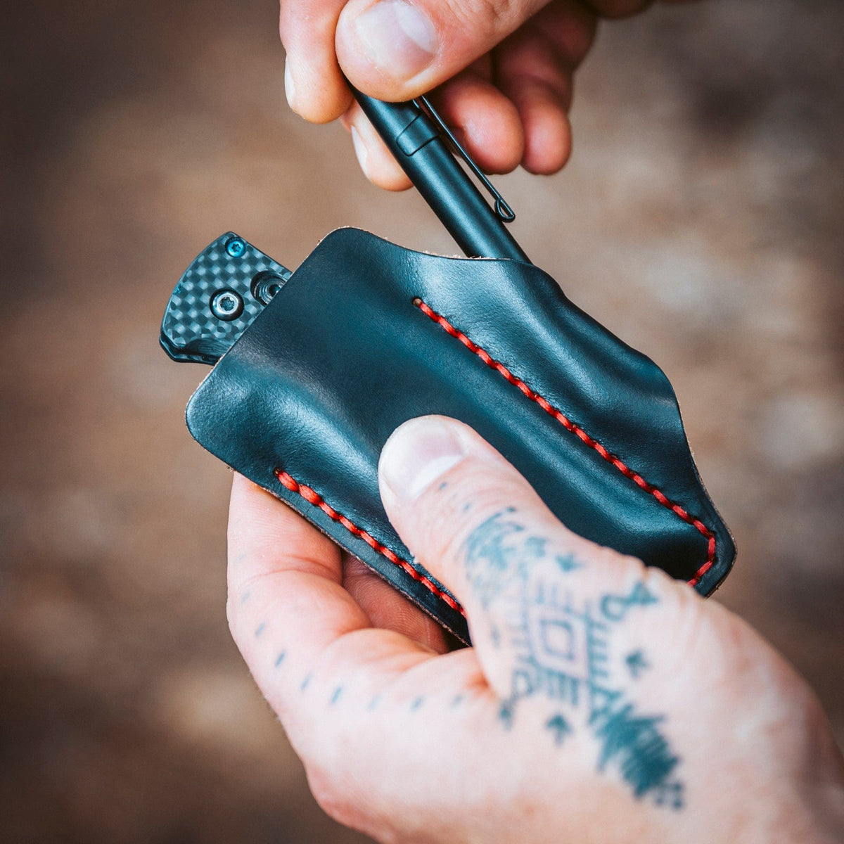 EDC Pocket Armor: Secure Your Essentials in Style - Popov Leather®