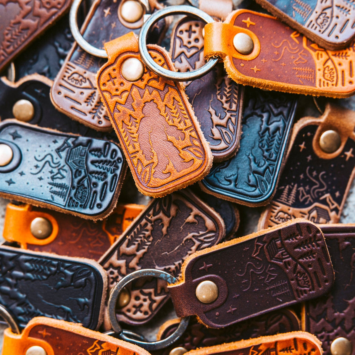 Mystery Keychain: A Unique Full Grain Addition to Your Pocket - Popov ...