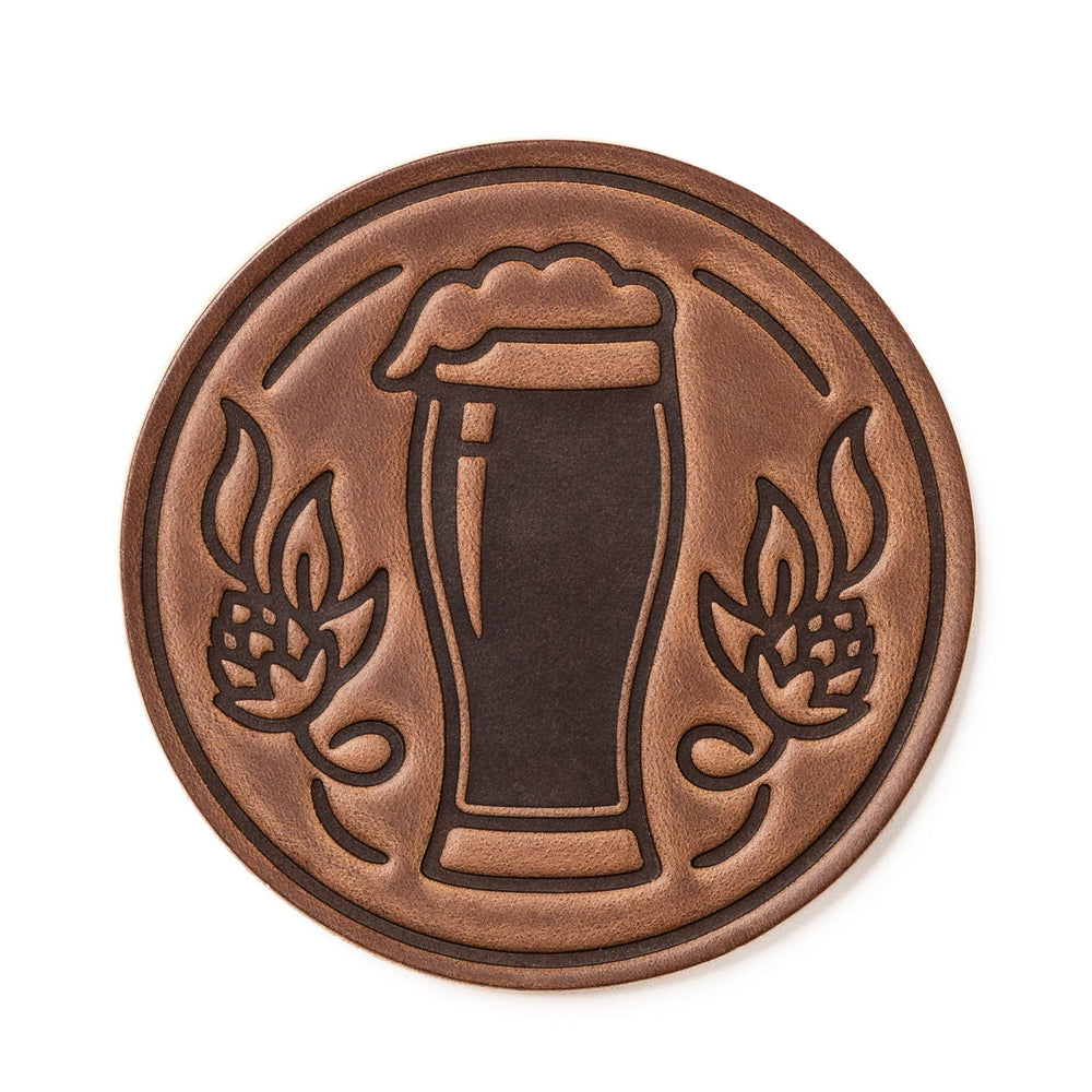 Leather Coasters: A Touch of Elegance for Your Table - Popov Leather®